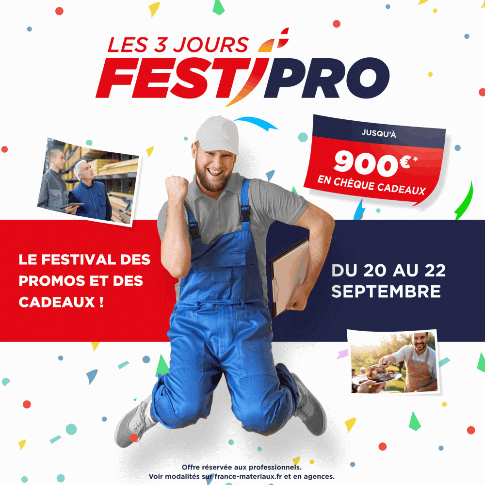 FESTI'PRO : Save the date ! - France Matériaux